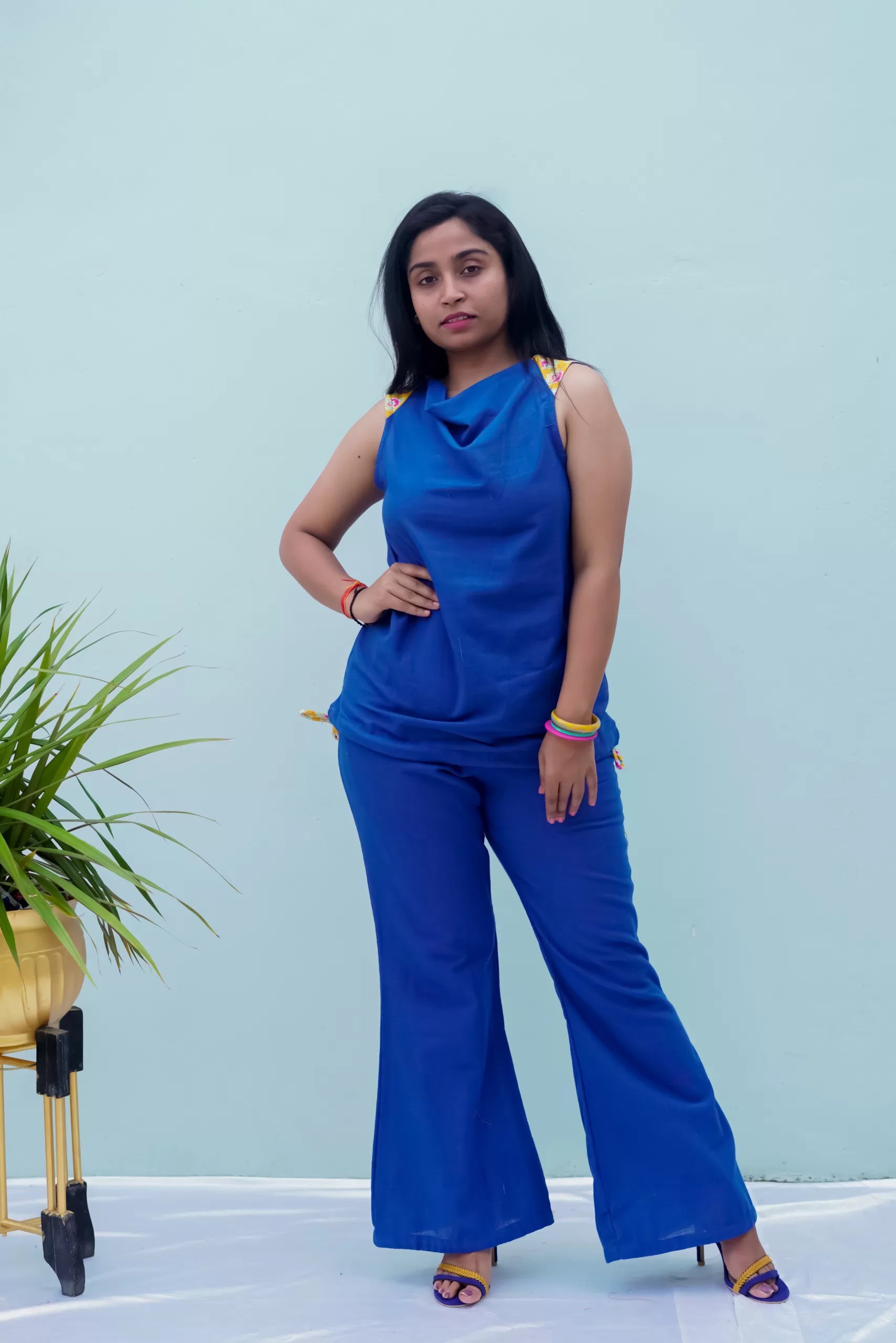 The converter cowl top Co-ord set – Darzigiri